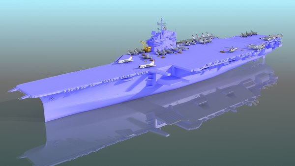 USS Independence CV-62 3D - TurboSquid 1881355