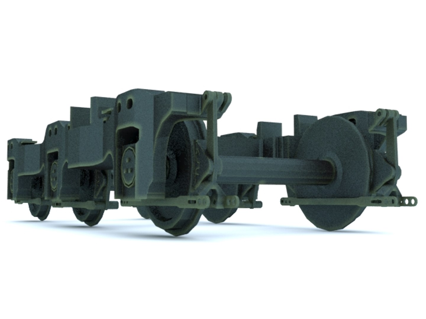 Chassis Train 3d Model