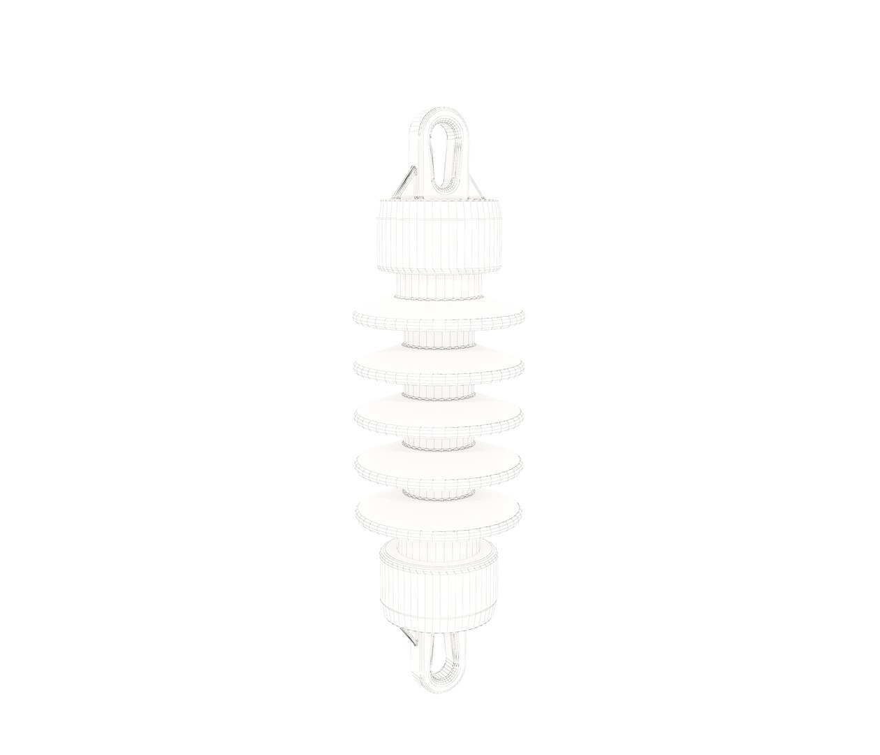 3D Model Ceramic Insulator Medium Voltage - TurboSquid 1888398