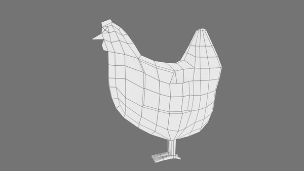 modelo 3d Pollo de dibujos animados gratis - TurboSquid 1511315
