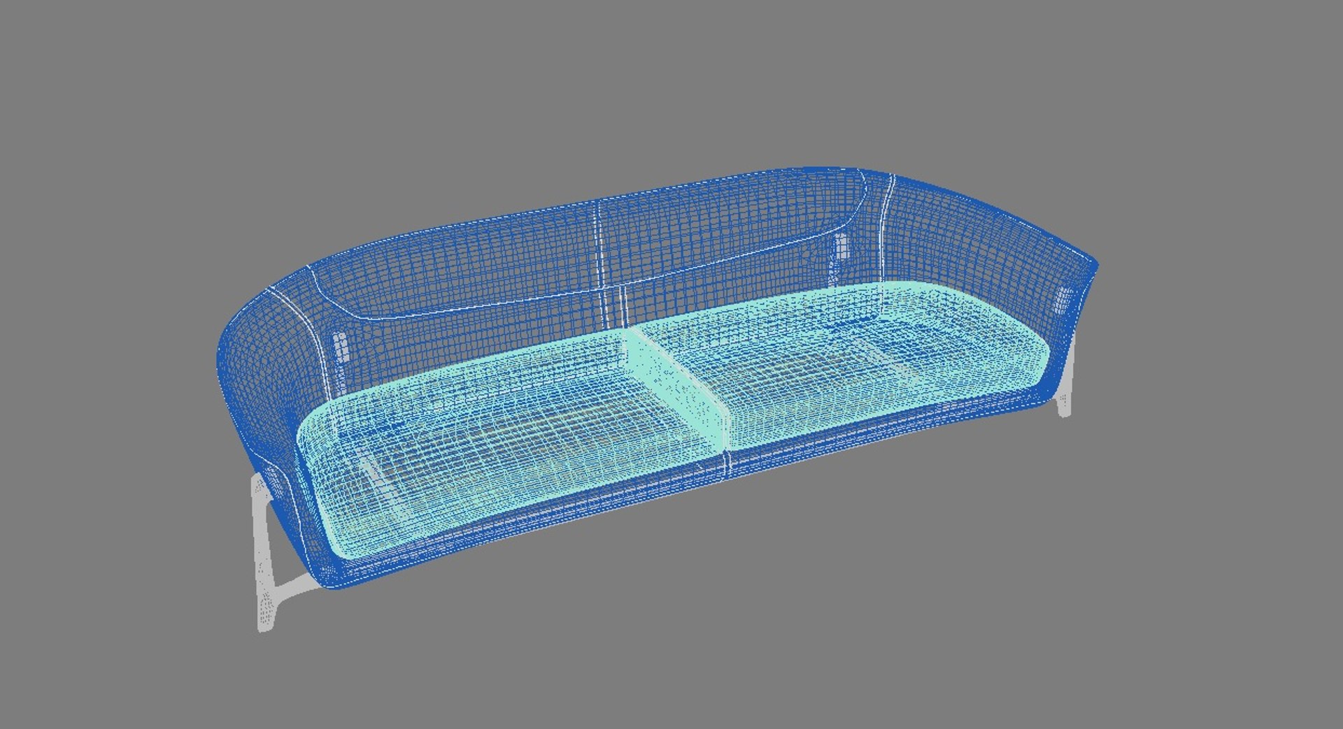 sofa mbs 001 3d model