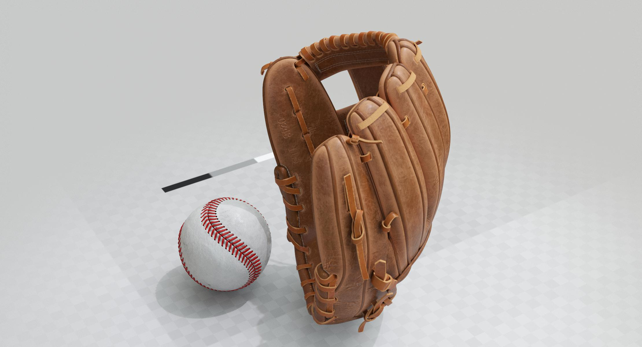 3D baseball set - TurboSquid 1372233