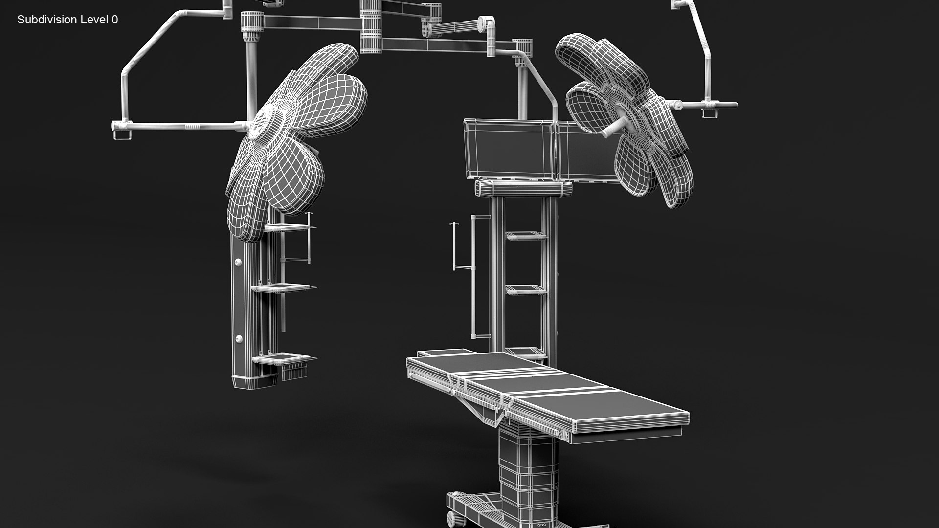 Surgical Station Model - TurboSquid 1854797