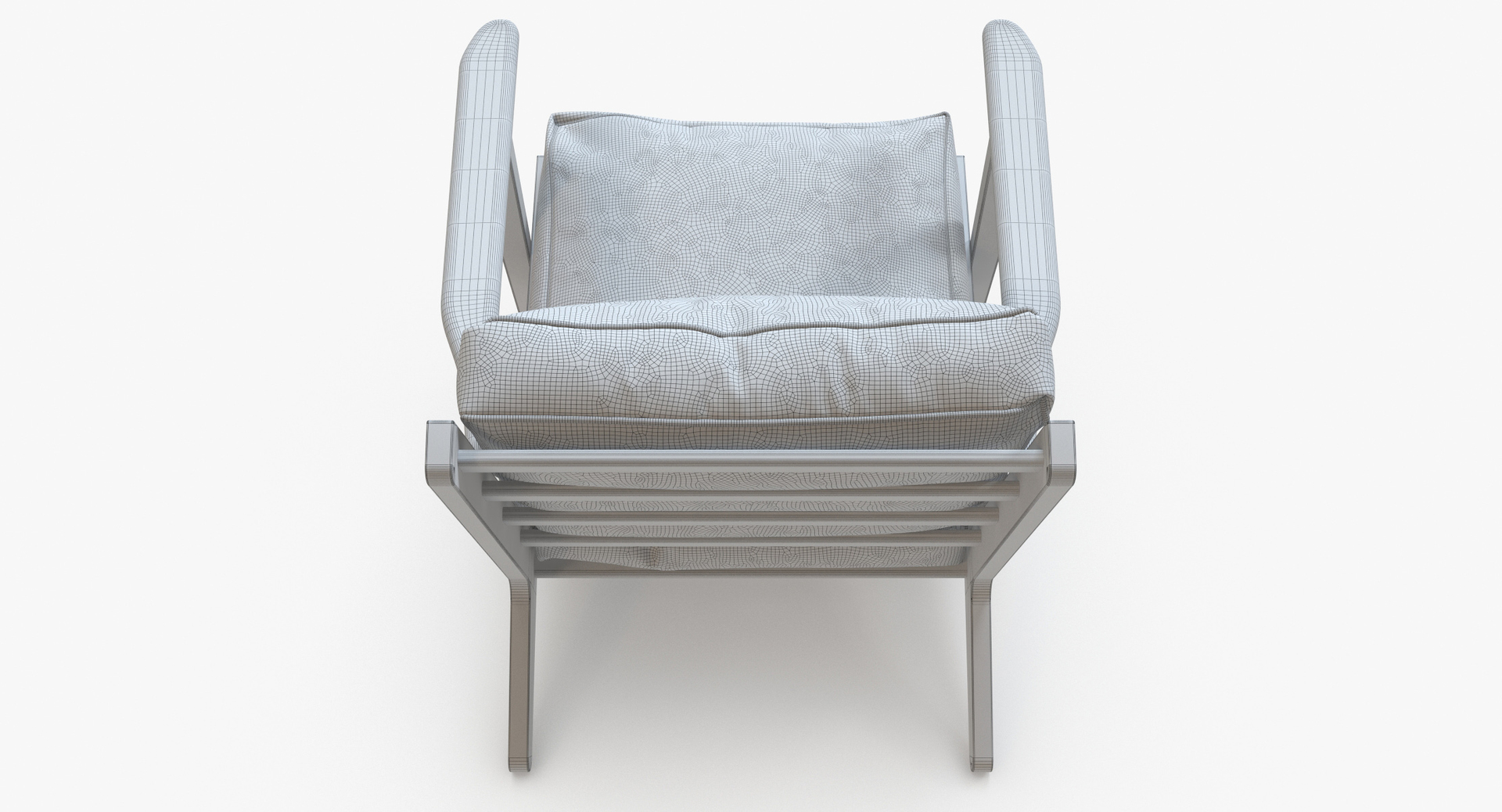 3d brooks leather lounge chair