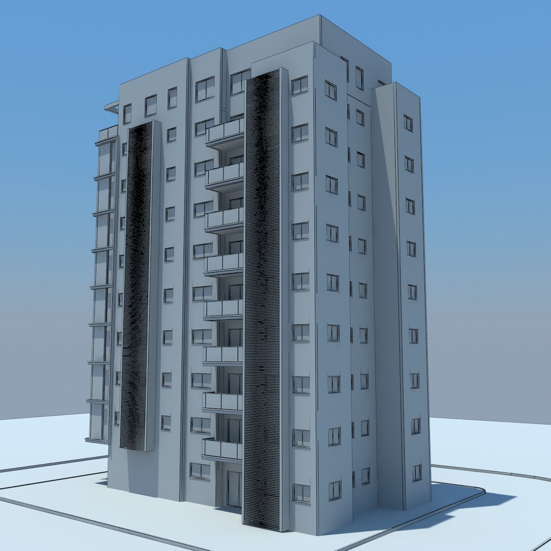 3d Model Buildings 2 5