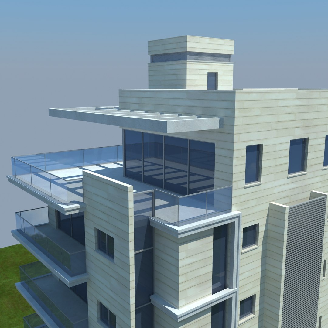 3d Model Buildings 2 5