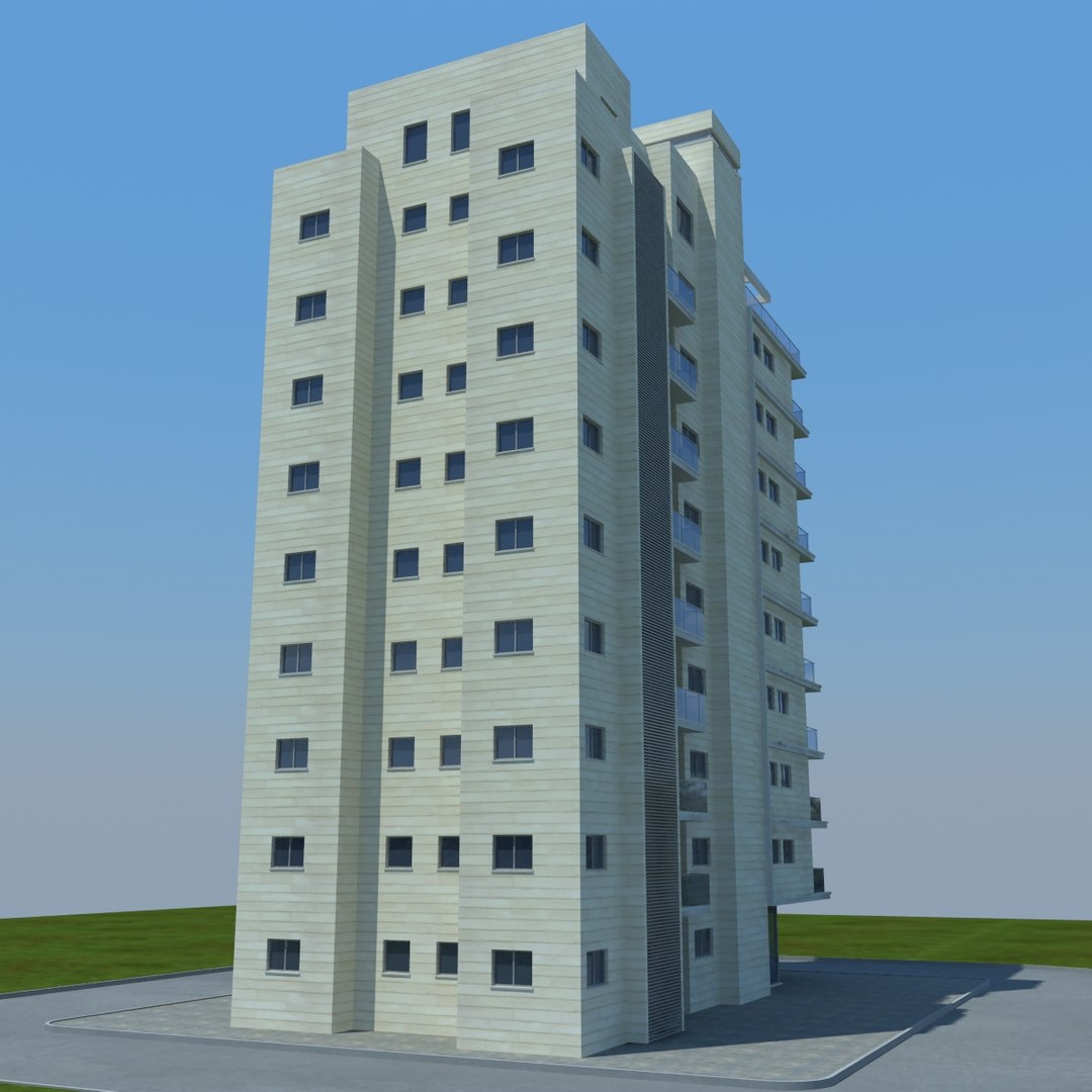 3d Model Buildings 2 5