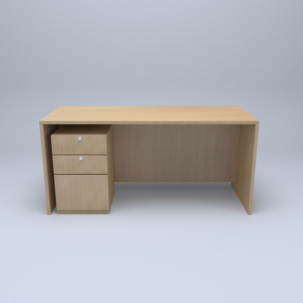 Free 3D office desk model - TurboSquid 1583240