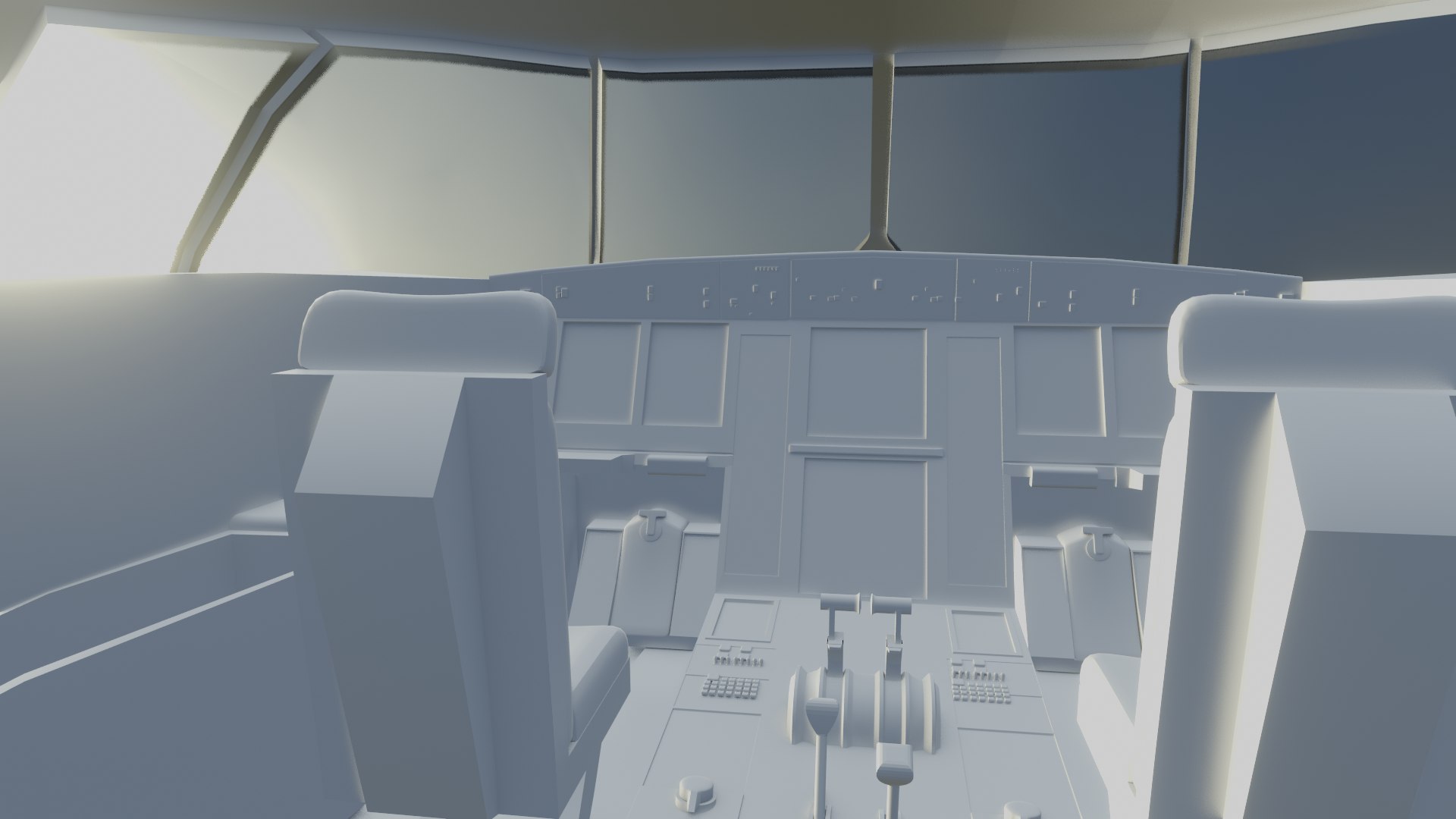 3D Plane Cockpit Model - TurboSquid 2103916