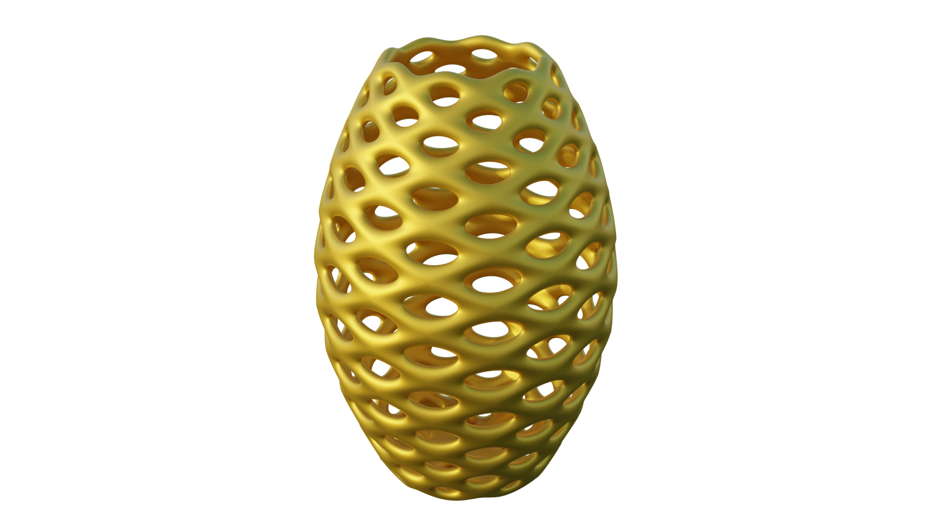 3D Golden Fat Vase Skeleton - TurboSquid 2184001