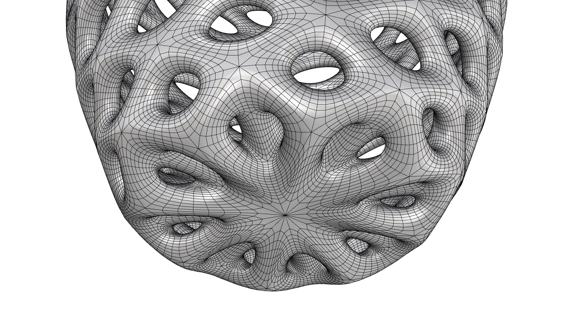 3D Golden Fat Vase Skeleton - TurboSquid 2184001