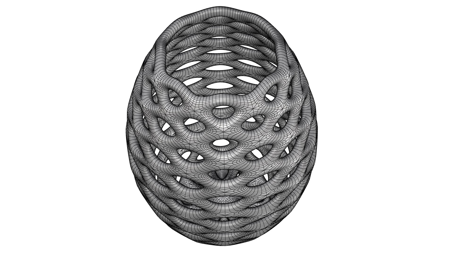 3D Golden Fat Vase Skeleton - TurboSquid 2184001