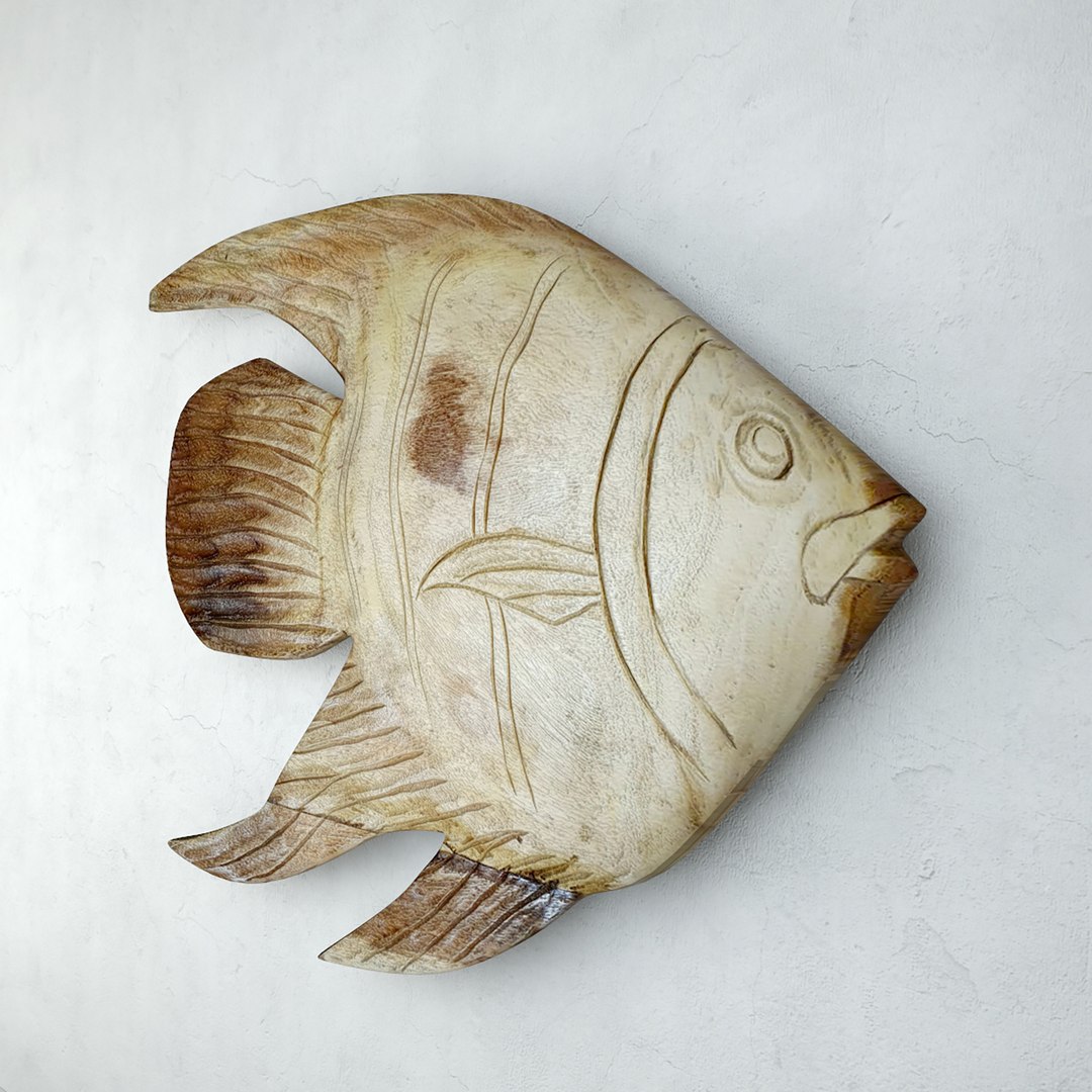 Wall Relief Fish 3D Model - TurboSquid 2129757