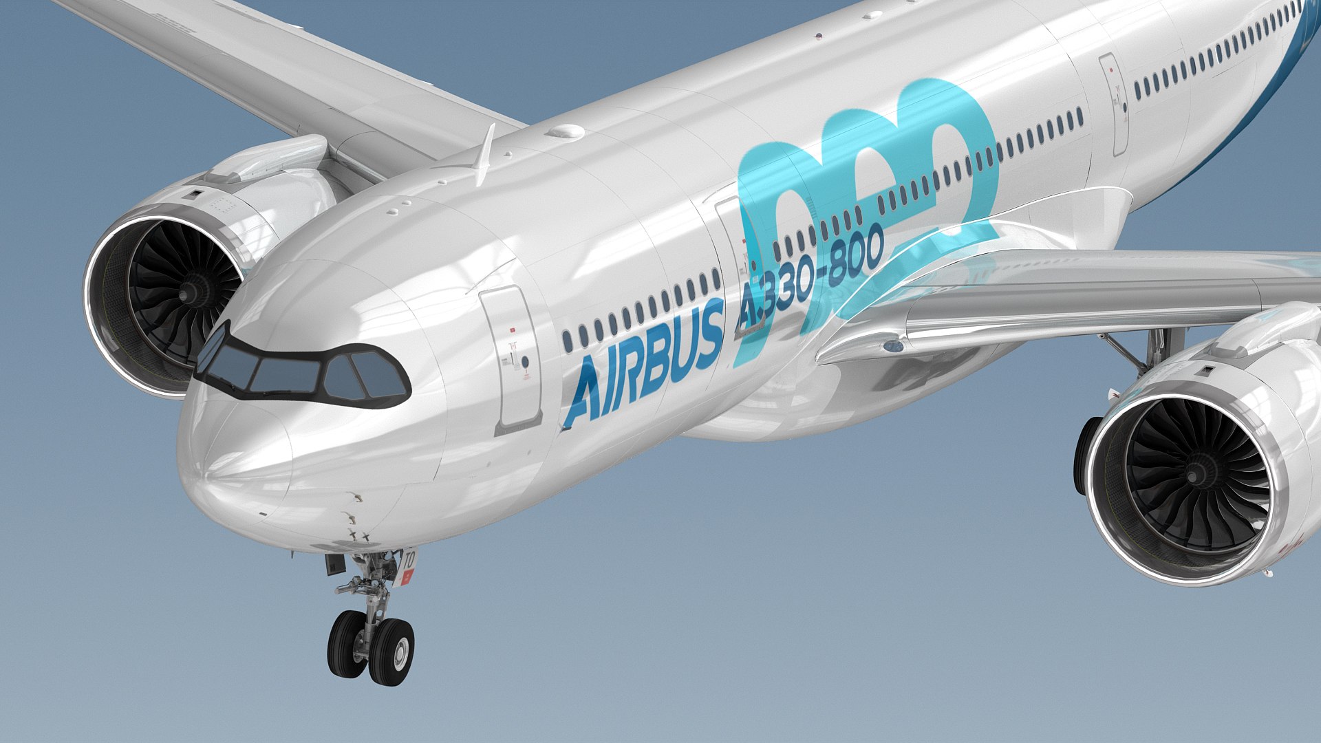 3D Model Airbus A330-800 Neo - TurboSquid 1953781