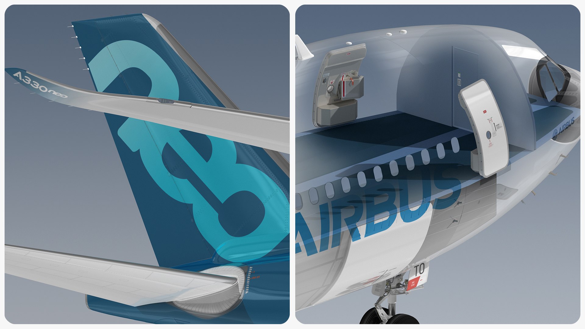 3D Model Airbus A330-800 Neo - TurboSquid 1953781