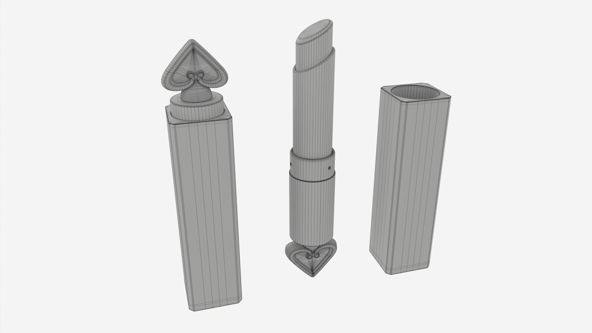 3D Model Guerlain La Petite Robe Noire Lipstick - TurboSquid 1920909