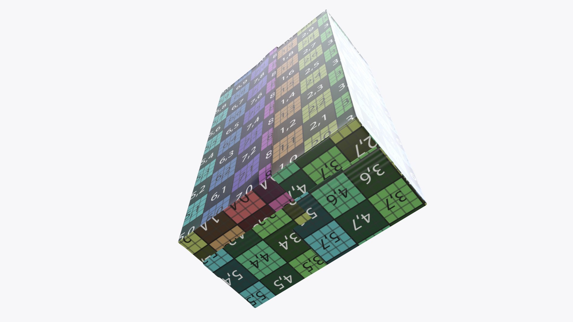 3D pack package bag model - TurboSquid 1512822