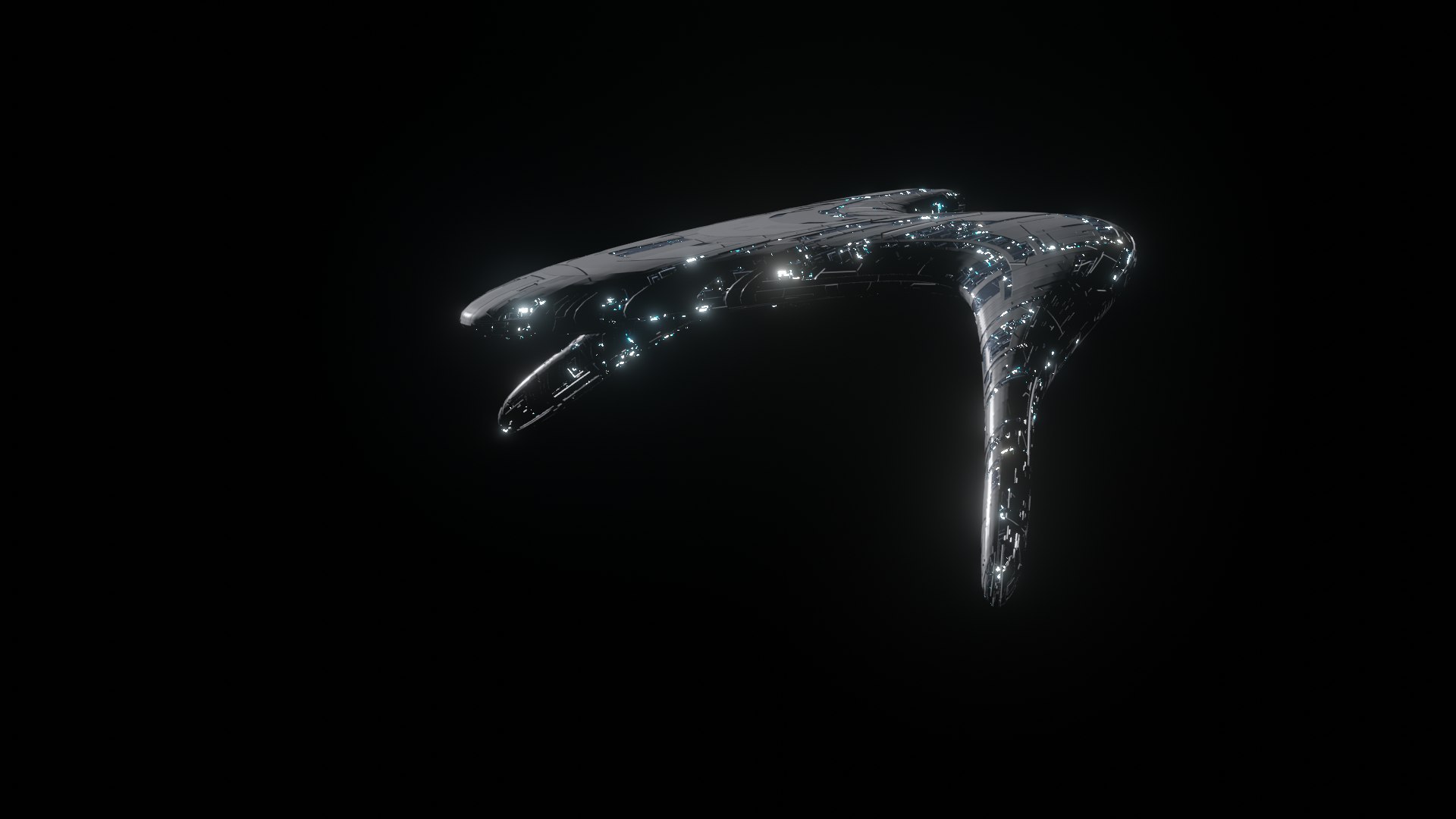 3D Spacecruiser Model - TurboSquid 2197675