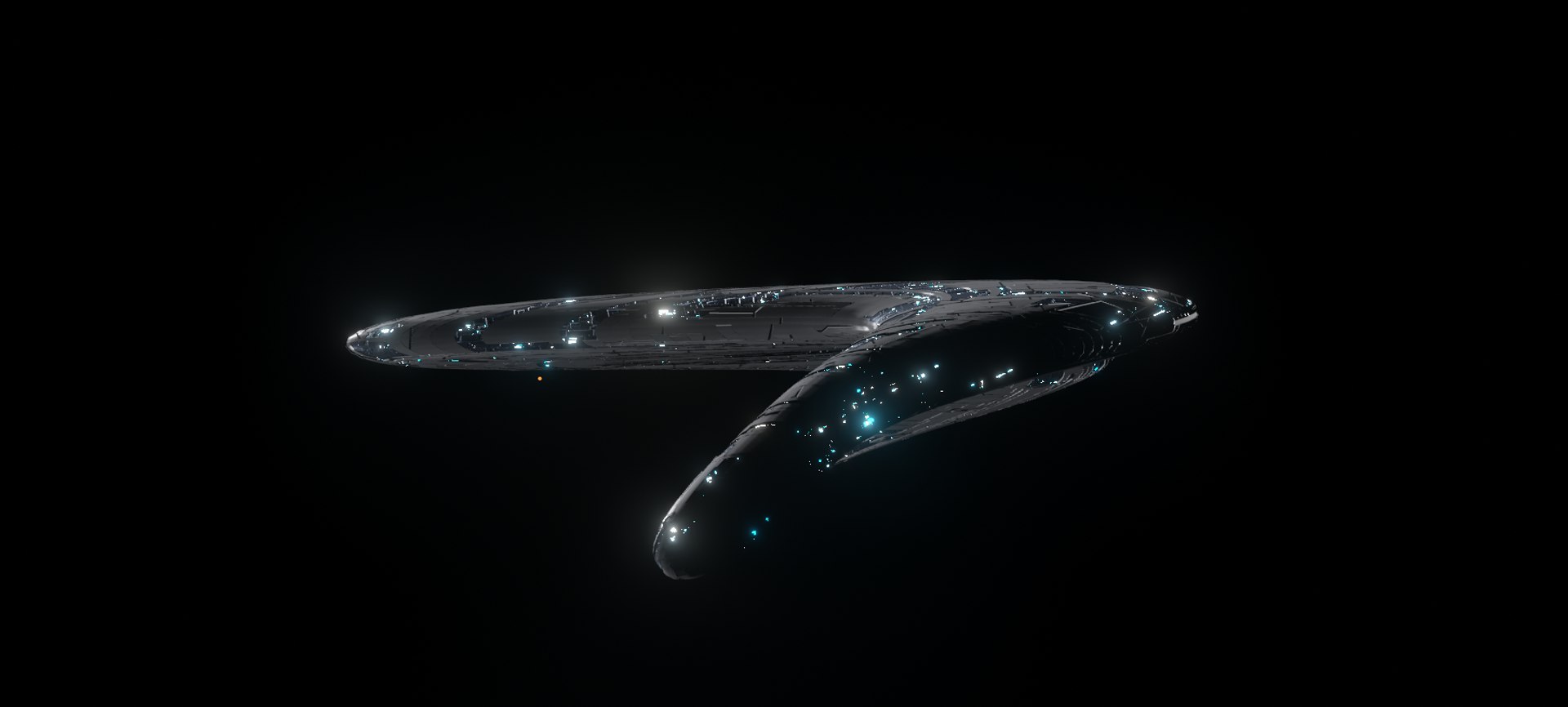 3D Spacecruiser Model - TurboSquid 2197675