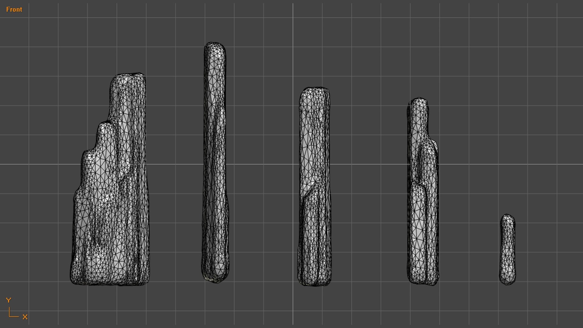 Rock 04 - Moss 1 3D Model - TurboSquid 2086657