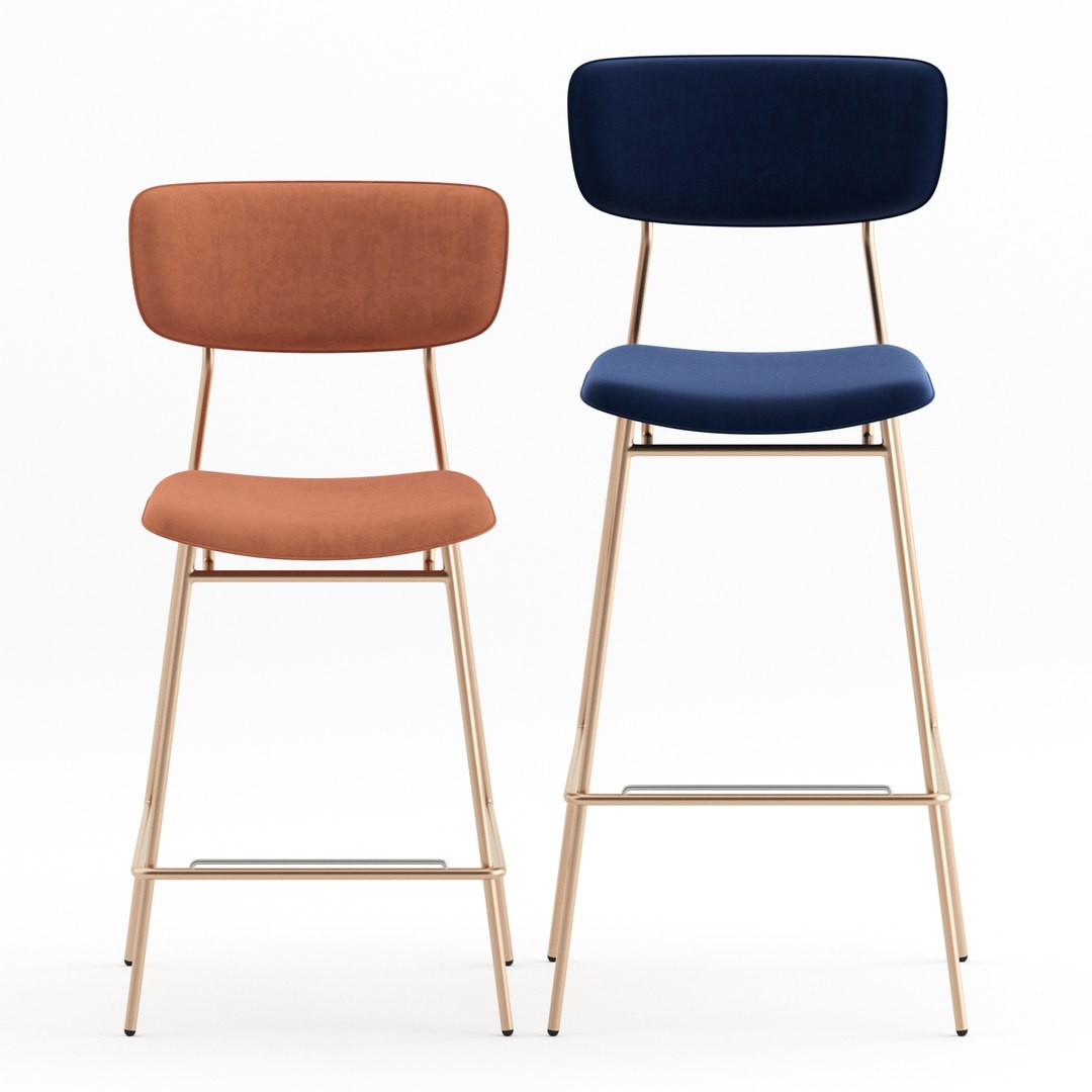 3D calligaris fifties stool model - TurboSquid 1712367