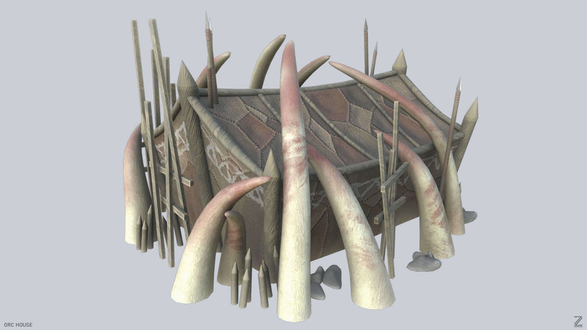 3D Orc House - TurboSquid 2240806