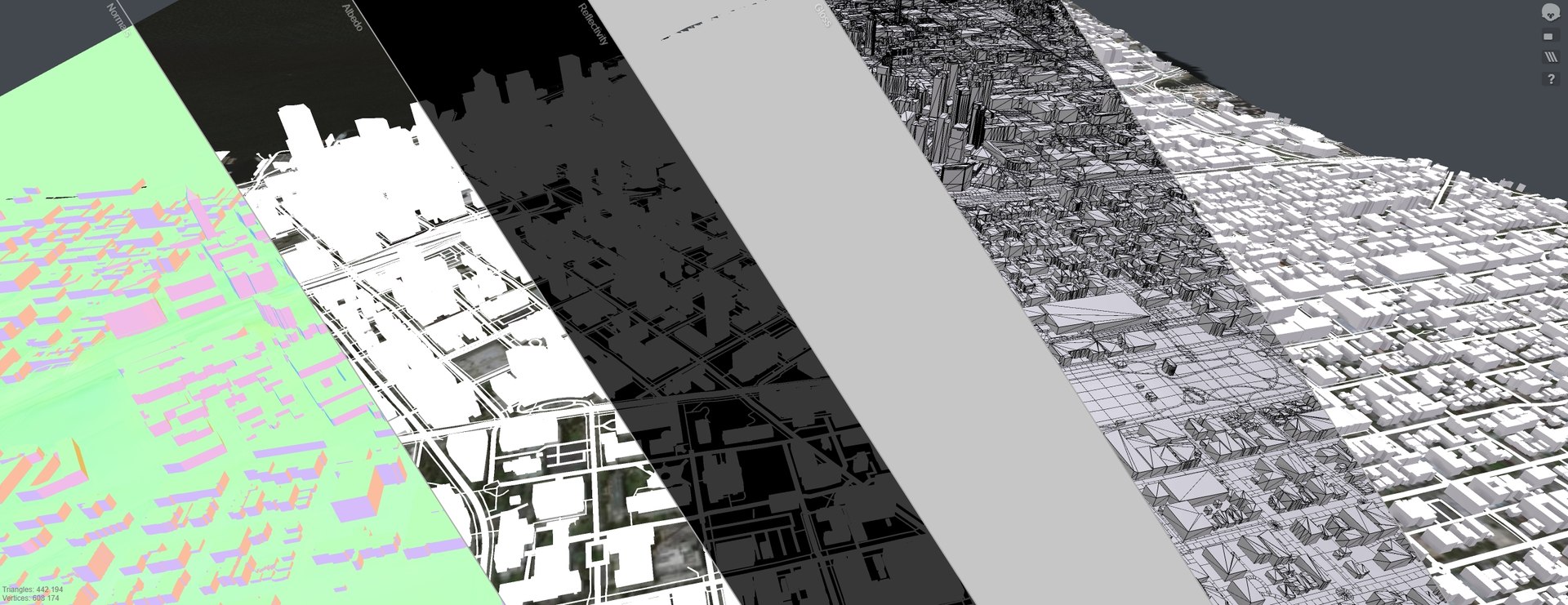 3D Cityscape Seattle Pacific Northwest Region Washington USA ...