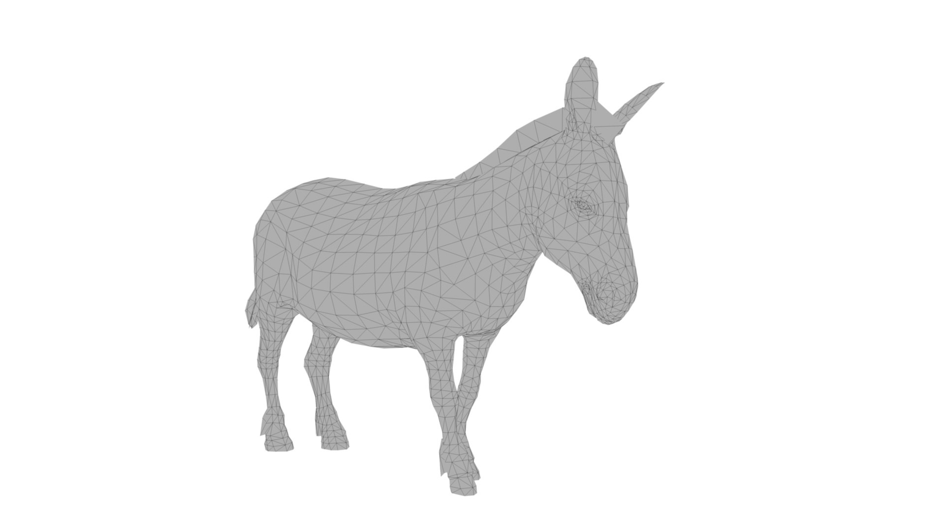 3D Model Donkey - TurboSquid 2237368