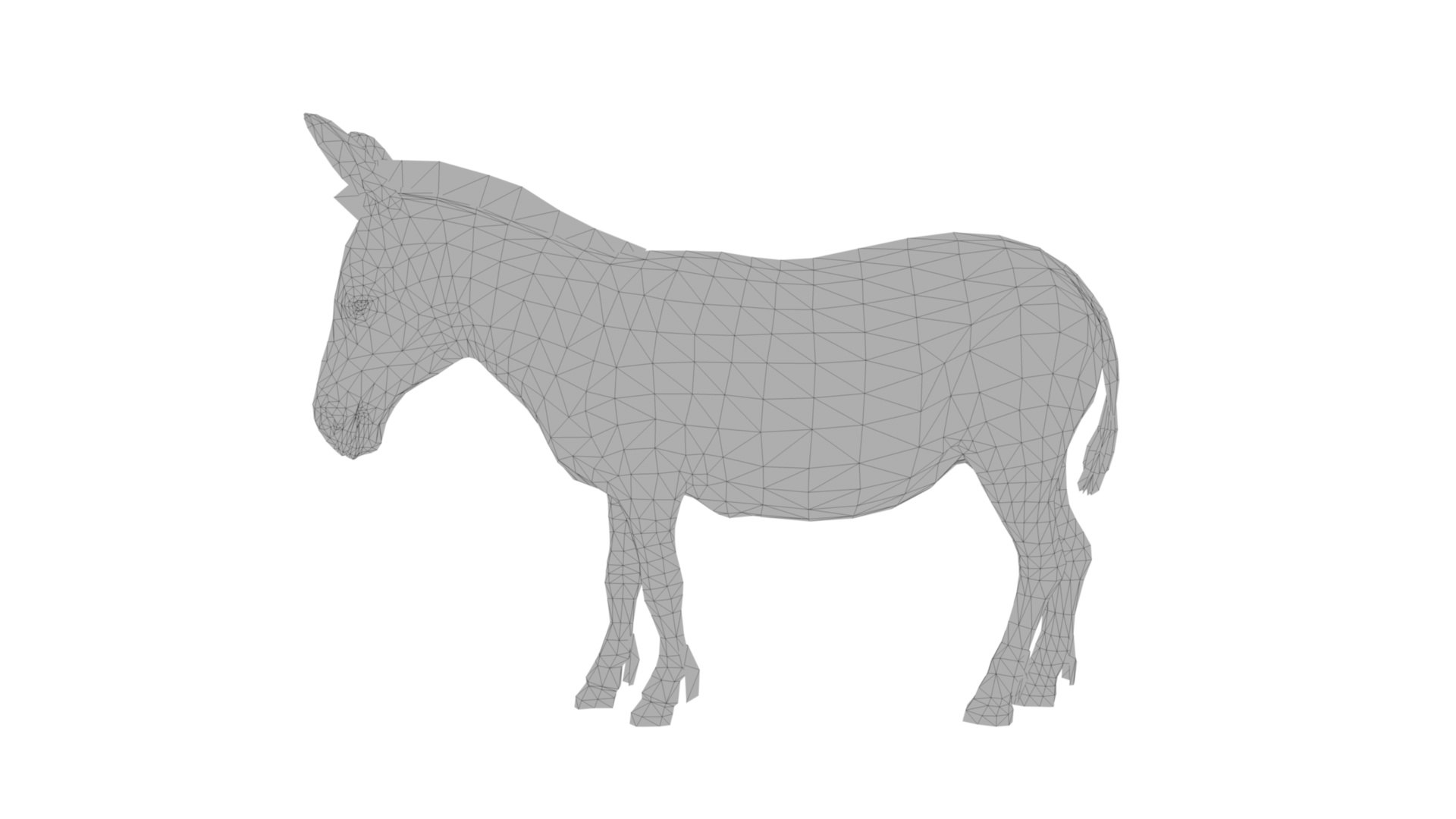 3D Model Donkey - TurboSquid 2237368