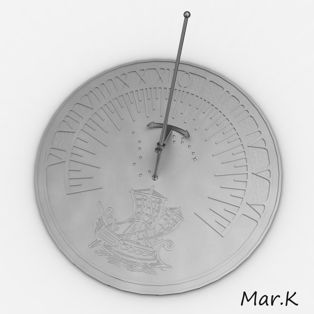 3d Model Sundial