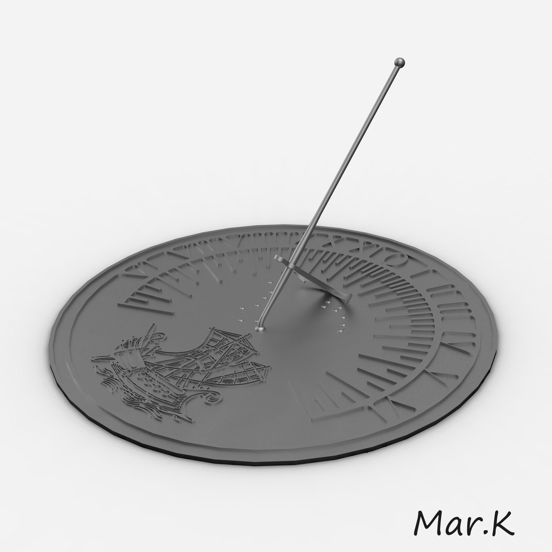 3d Model Sundial