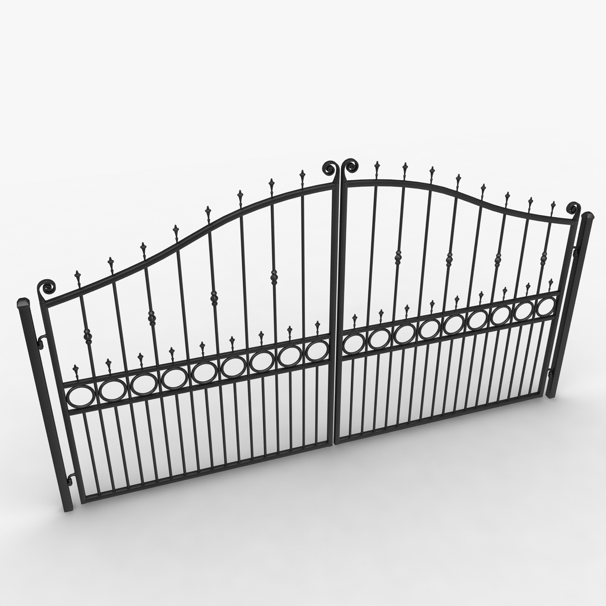 Gates animation model - TurboSquid 1232162