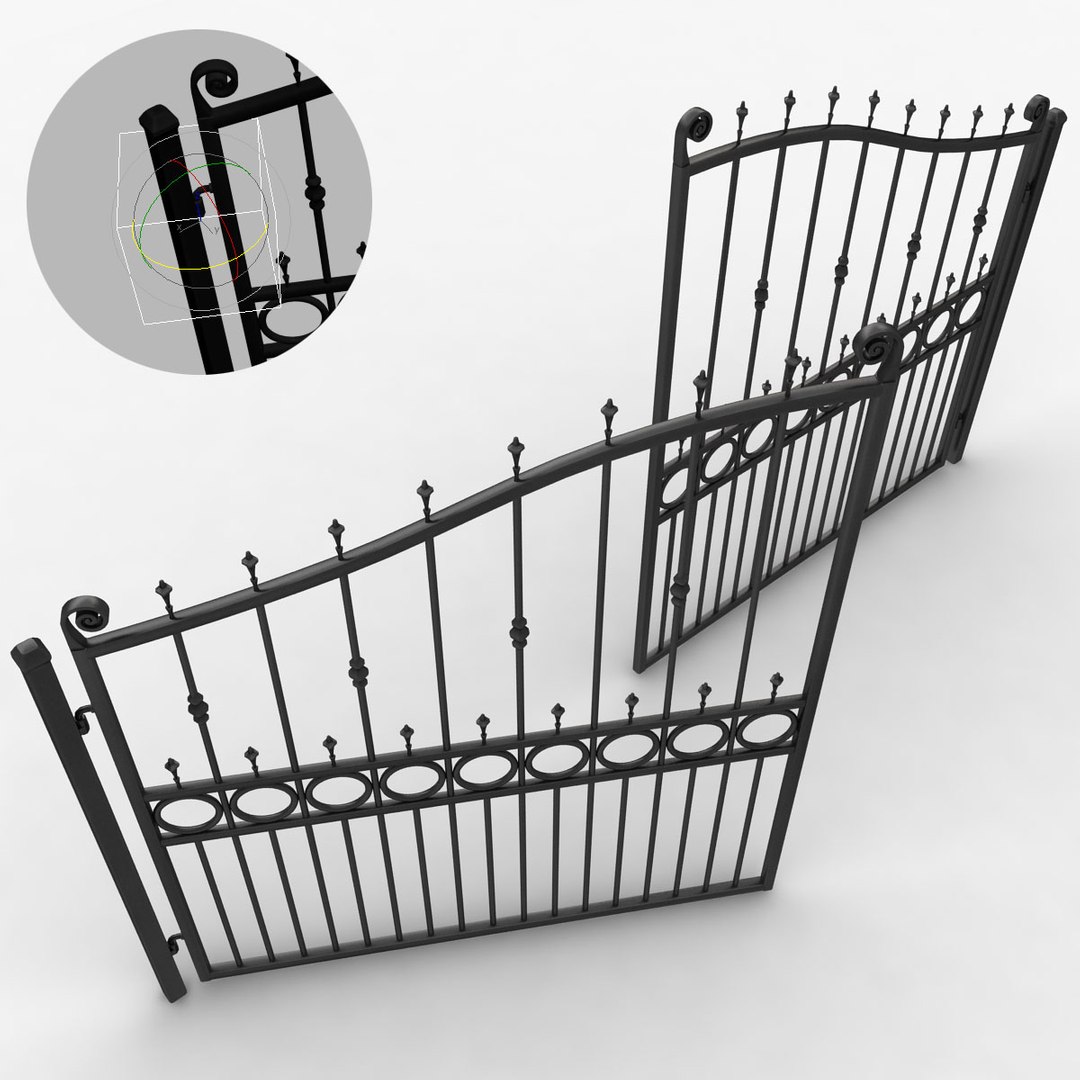 Gates Animation Model - TurboSquid 1232162