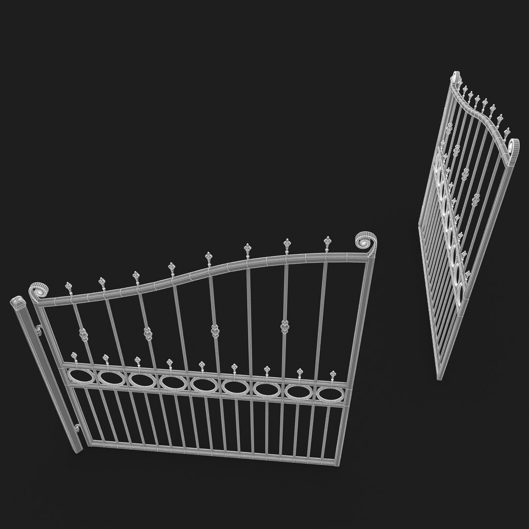 Gates Animation Model - TurboSquid 1232162