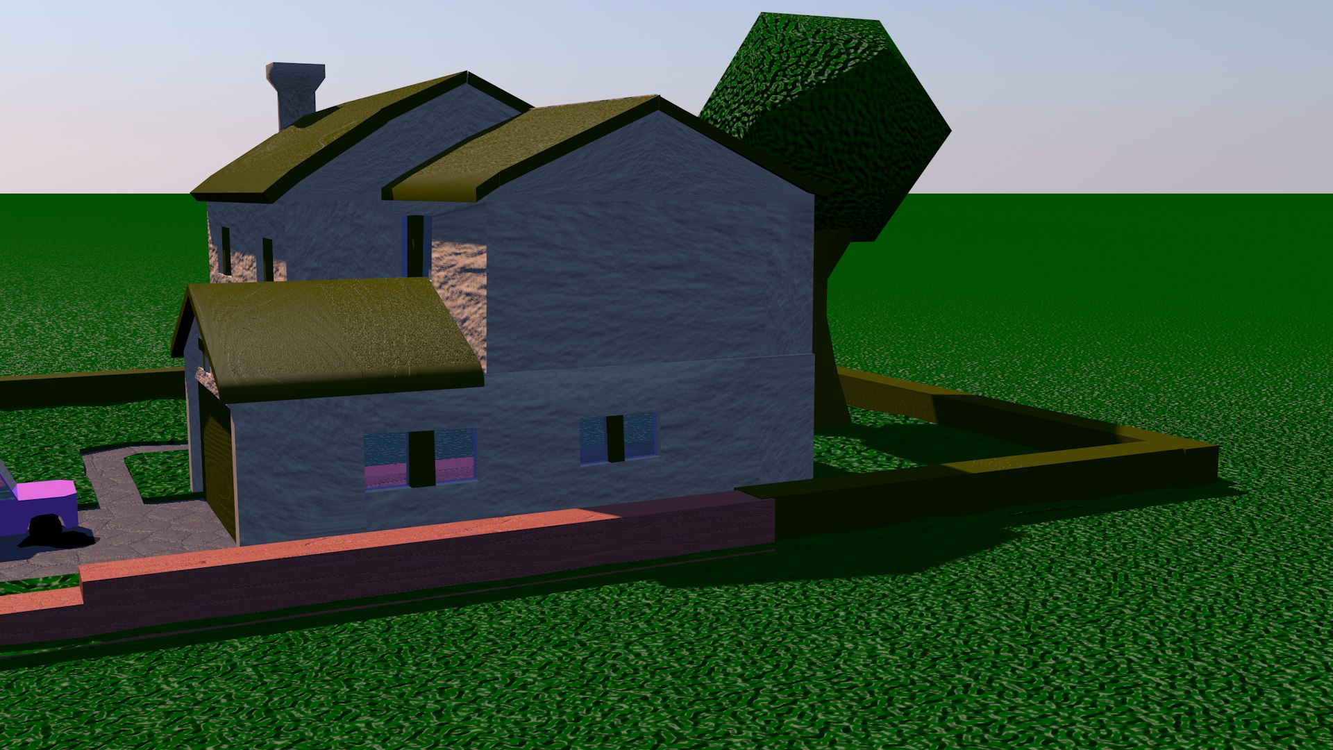 The Simpsons House 3D - TurboSquid 1920588