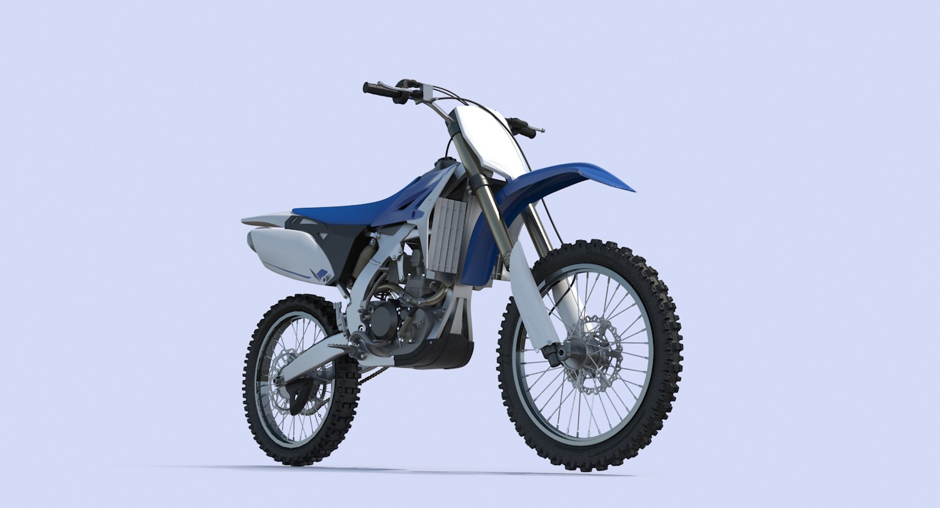 3d Model 2013 Yamaha Yz250f Motocross