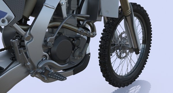 3d model 2013 yamaha yz250f motocross