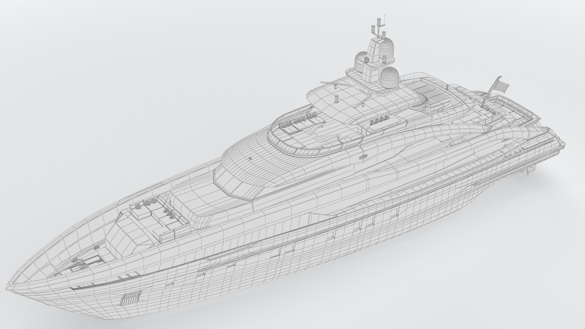 Conure Yacht 3D Model - TurboSquid 2218177