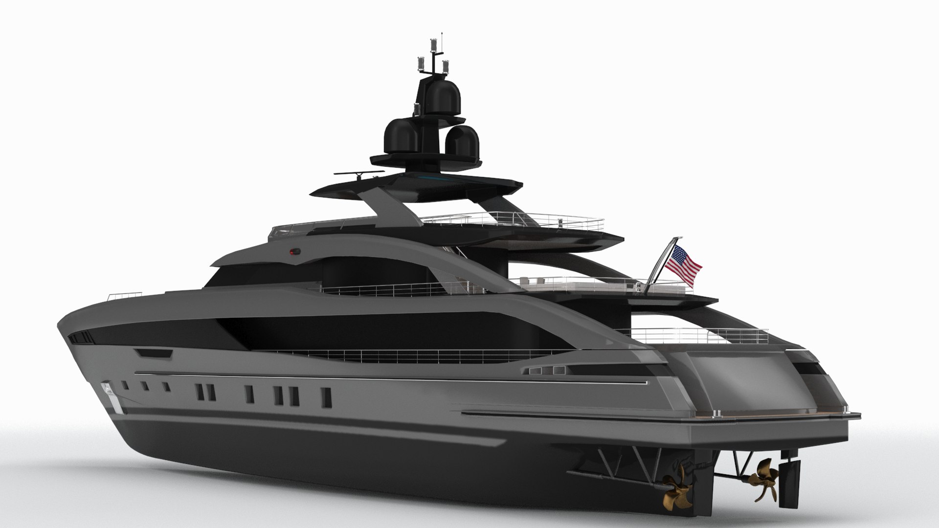 Conure Yacht 3D Model - TurboSquid 2218177