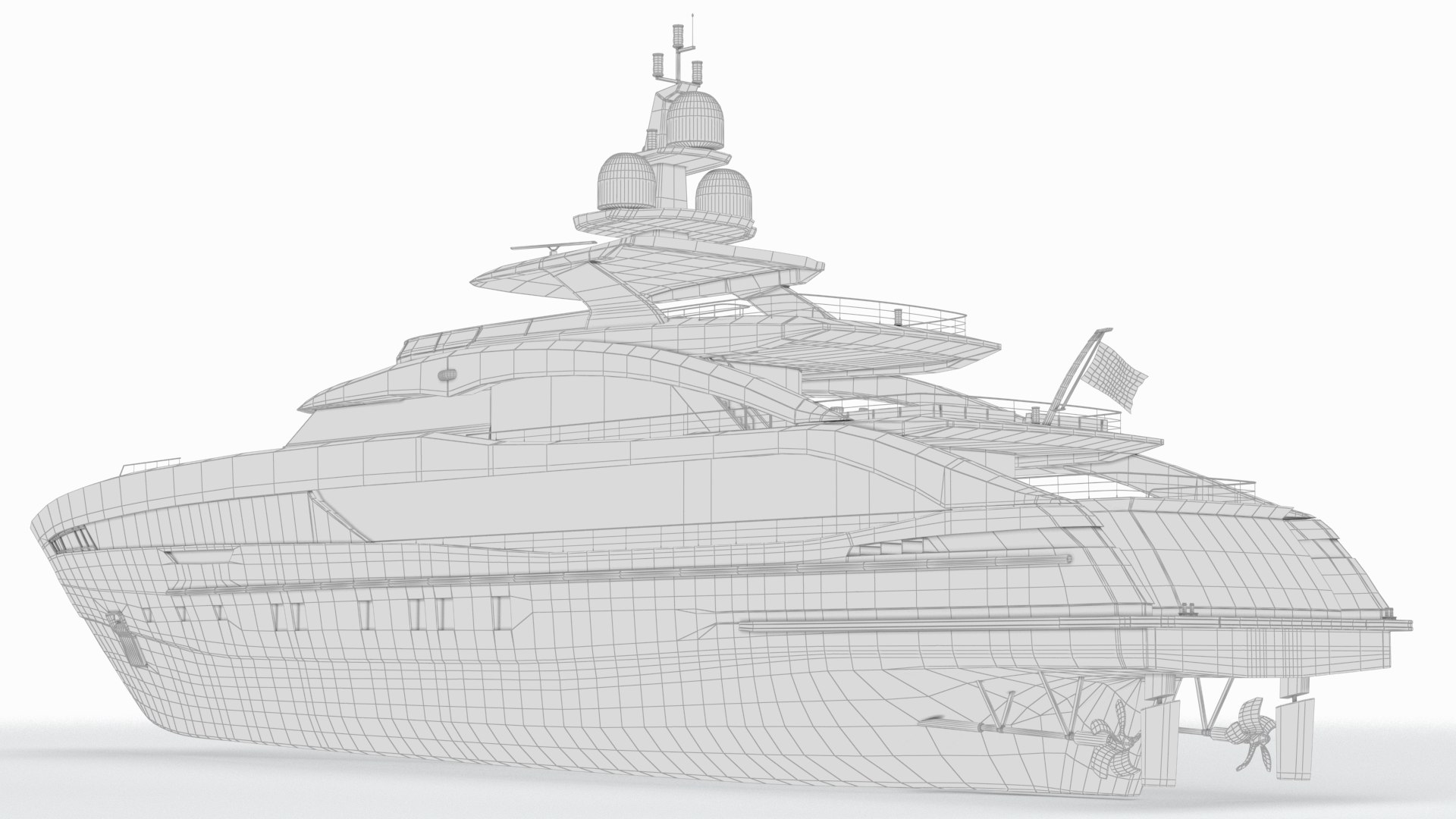 Conure Yacht 3D Model - TurboSquid 2218177