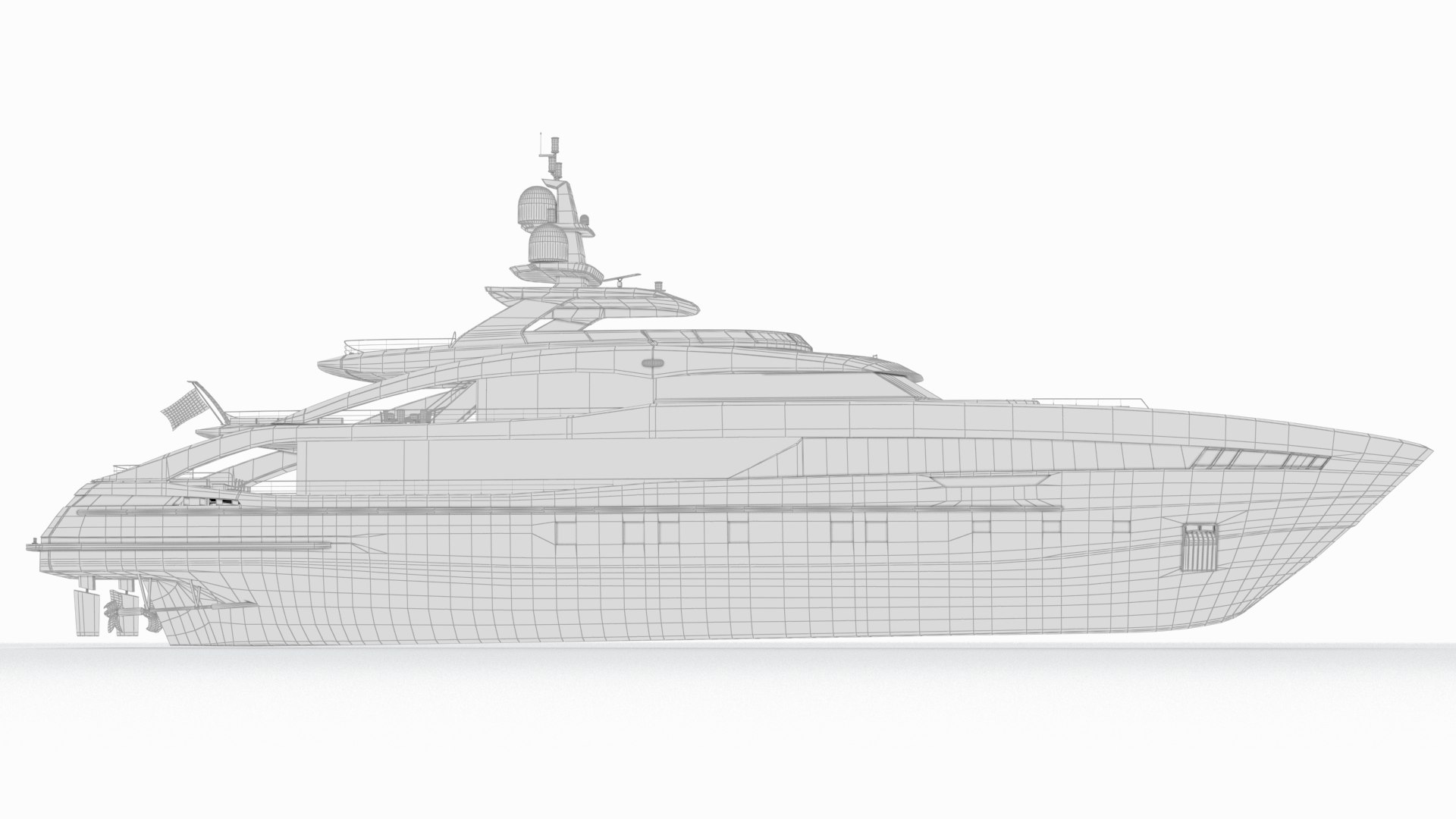 Conure Yacht 3D Model - TurboSquid 2218177