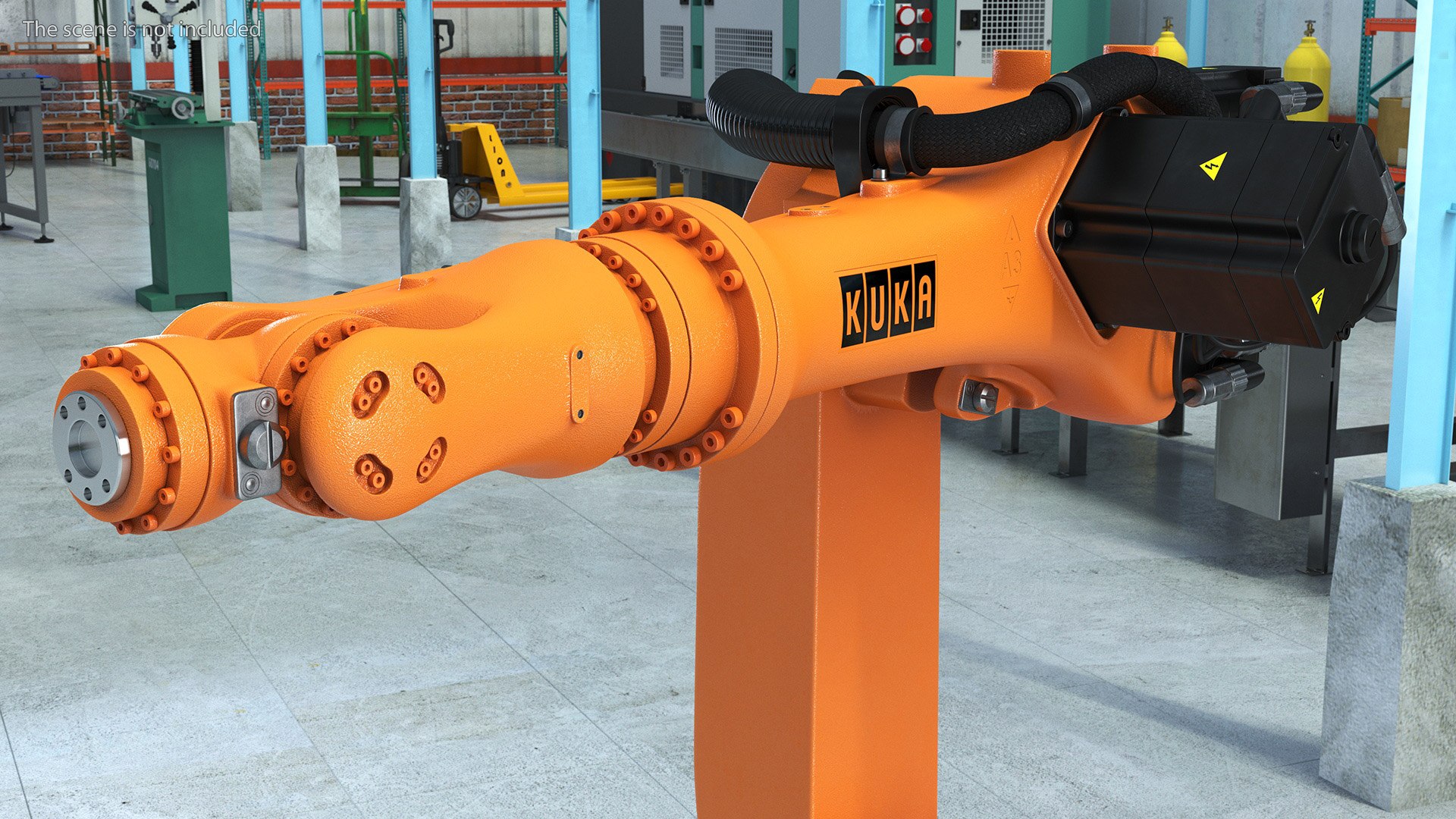3D Low Payload Robot Arm Kuka KR 6 2 Rigged For Maya - TurboSquid 2187113
