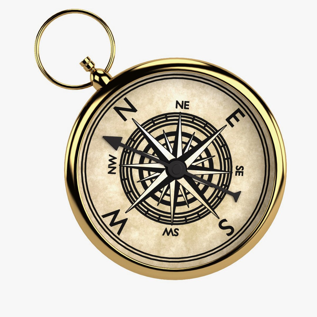 3ds Vintage Compass