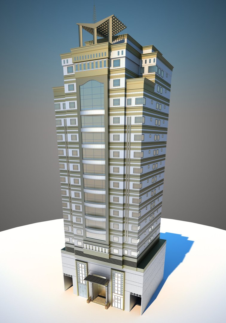 3d Hotel Building