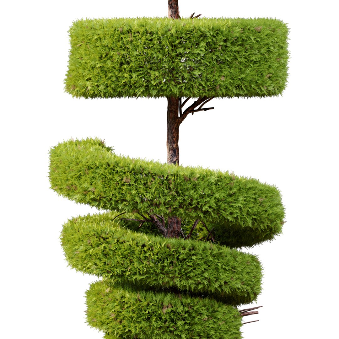 3D Topiary Trees Model - TurboSquid 1936684