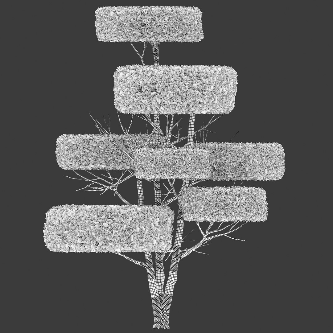 3D Topiary Trees Model - TurboSquid 1936684