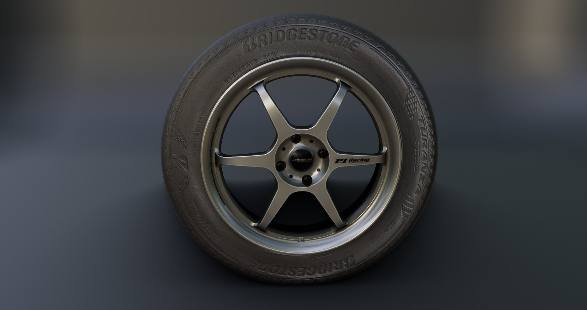 Buddy Club P1 Racing QF 3D - TurboSquid 2173675