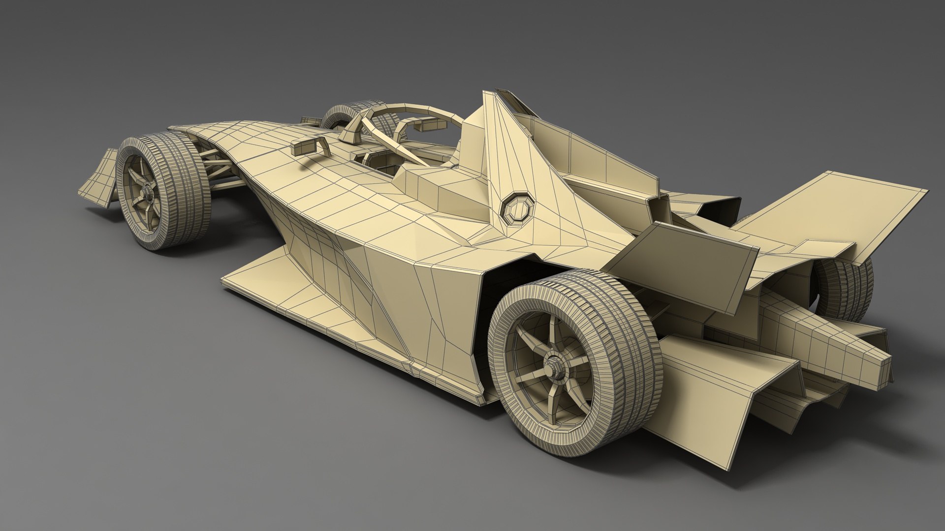 Gen3 Formula E Race Car Season 2022 - 2023 Model - TurboSquid 2070112