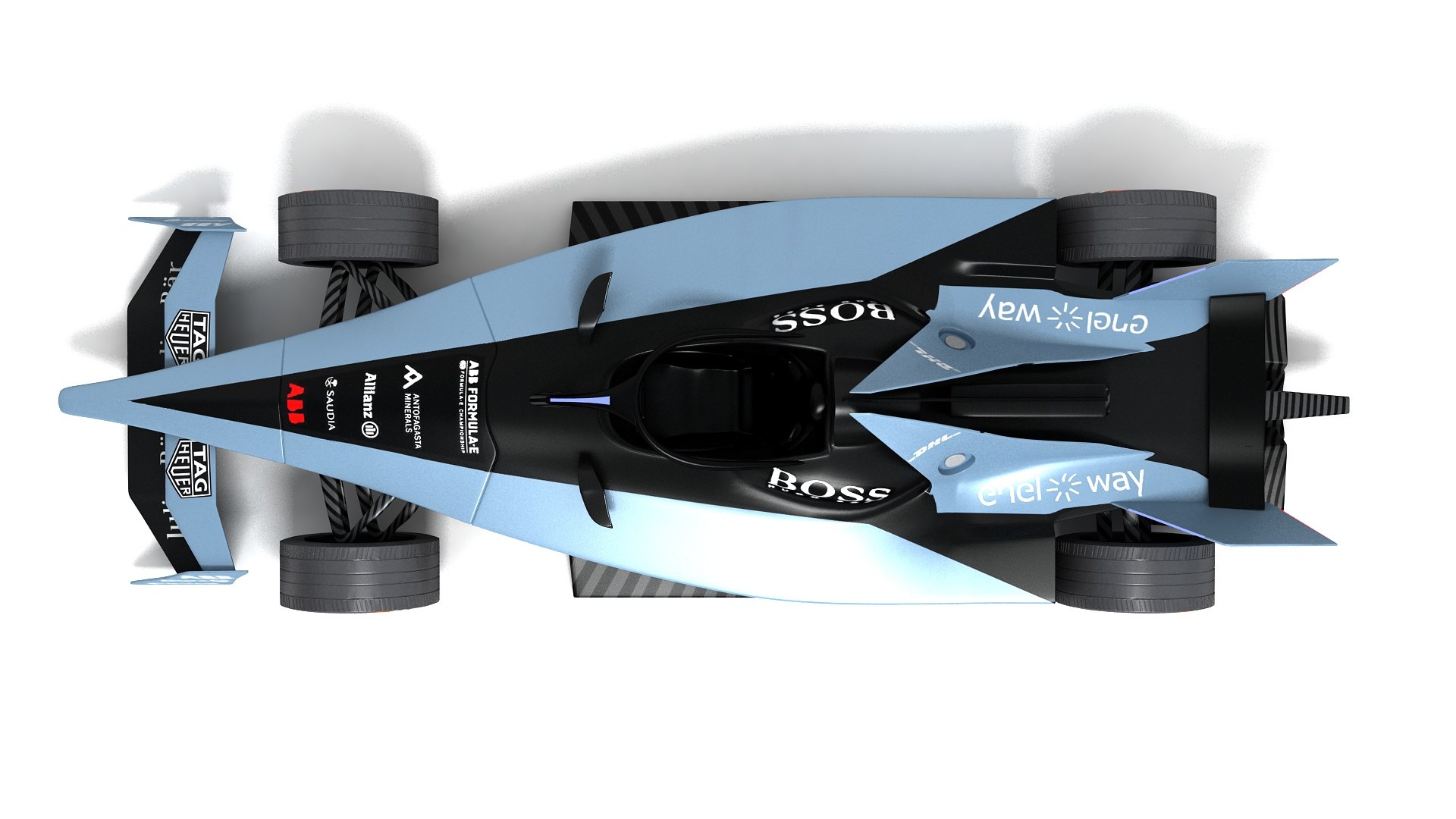 Gen3 Formula E Race Car Season 2022 - 2023 Model - TurboSquid 2070112