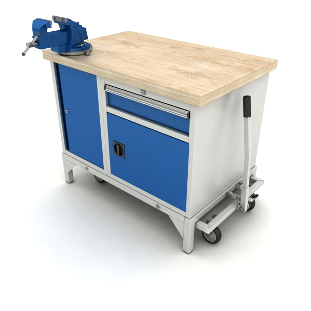 Mobile Workbench 3D Model - TurboSquid 1388395